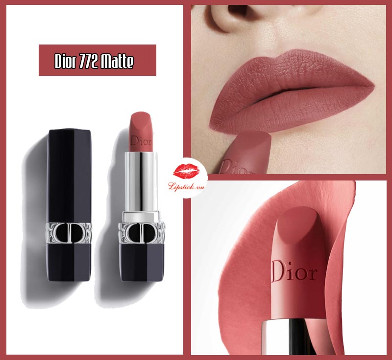 [Review] Son Dior Matte 773 Classic – Màu Hồng Đất Đẹp Nhất | Son Dior